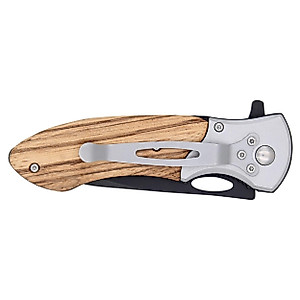 TAC-FORCE TF876 Personalized Laser Engraved Pocket Knife, Fathers Day Gifts, Gifts for Boyfriend, Groomsmen Gift, Gifts for Dad, Graduation Gift for Him, Gifts for Men, 5th Anniversary Gift