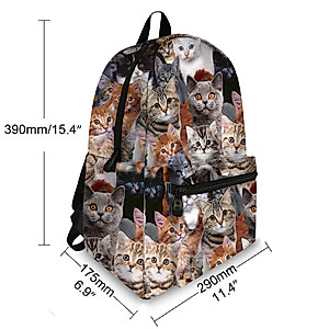 Backpack for Girls,Preschool Cat Backpack Rucksack Bag