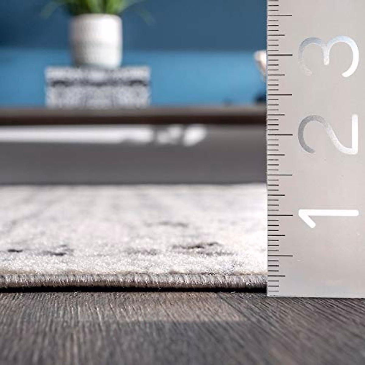 nuLOOM Konstantin Contemporary Chevron Area Rug, 9' x 12', Grey