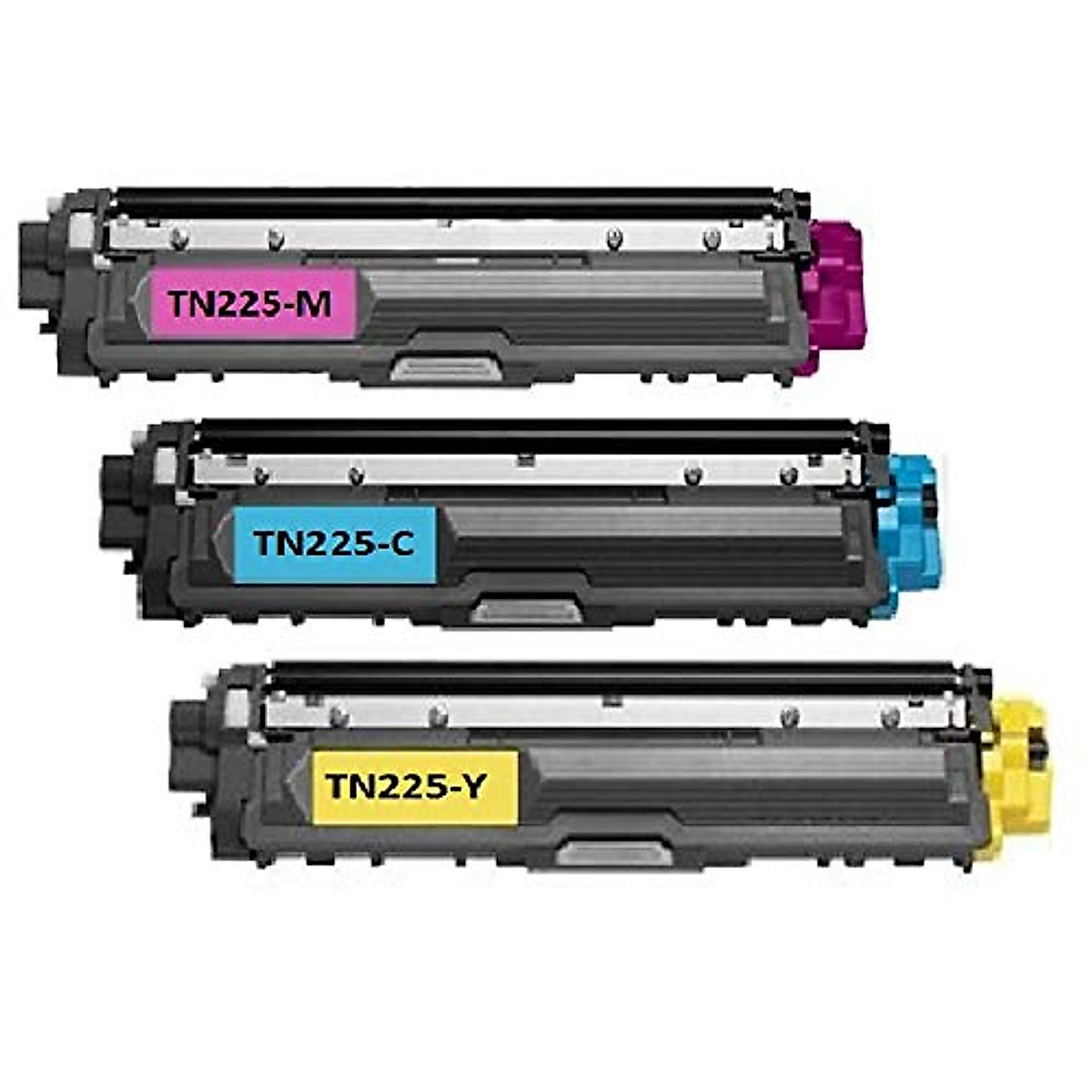 Calitoner Compatible Laser Toner Cartridges Replacement Brother TN221 TN225 for Brother MFC-9130CW, MFC-9330CDW, MFC-9340CDW, HL-3140CW, HL-3170CDW Printer- (3 Pack)