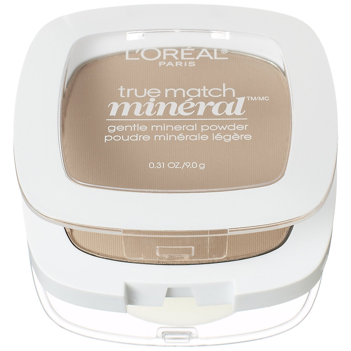 L’Oréal Paris True Match Mineral Pressed Powder, Soft Ivory, 0.31 Ounce