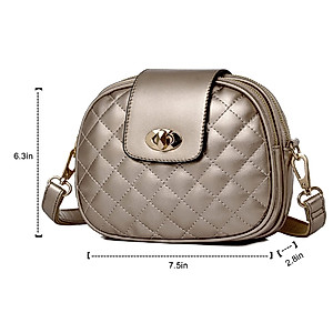 Tom Clovers Crossbody Bags for Women Shoulder Handbag Purse Trendy Design Cell Phone Wallet Bag