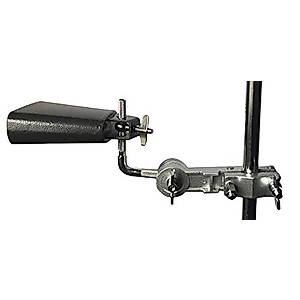 Cowbell Mounting Clamp with L rod for Drum Set - ROSS Percussion