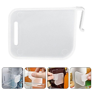 PRETYZOOM 12pcs Refrigerator Side Door Partition Daily Use Refrigerator Divider Drawer Food Partition Plate Household Refrigerator Divider Freezer Separator Freezer Supply Fridge Separator