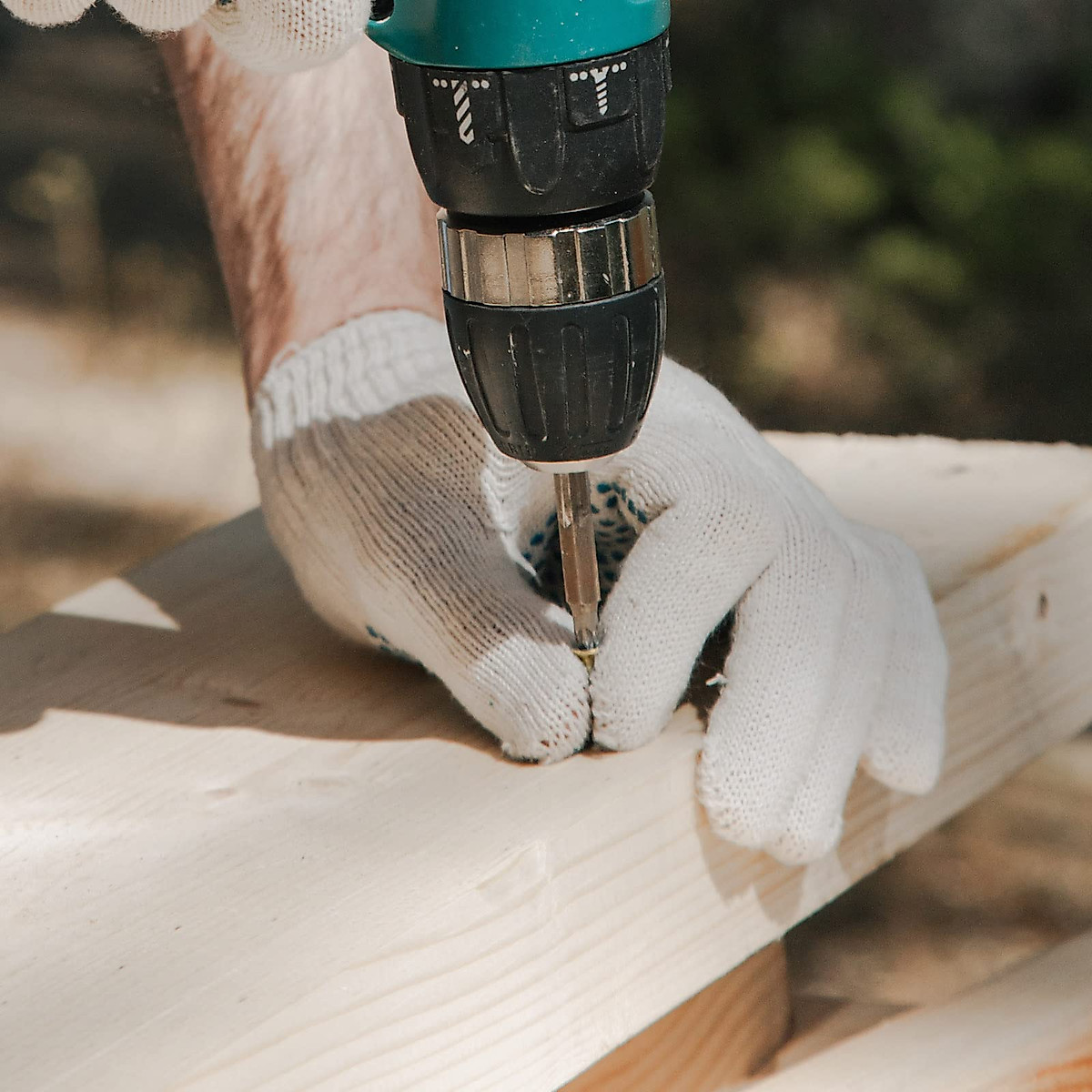 #8 x 1-5/8" 1lb T15 Iron Deck Screw Flat Head Torx Trough Rib Screws Cut Tail Tapping Screws Deck Screws 142 Pieces