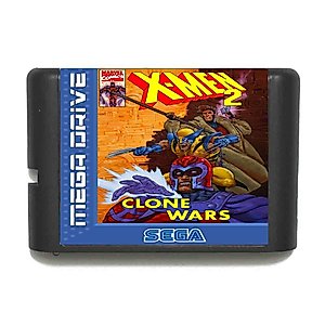 Samrad X-Men II 16 Bit MD Game Card for Sega Mega Drive for Genesis