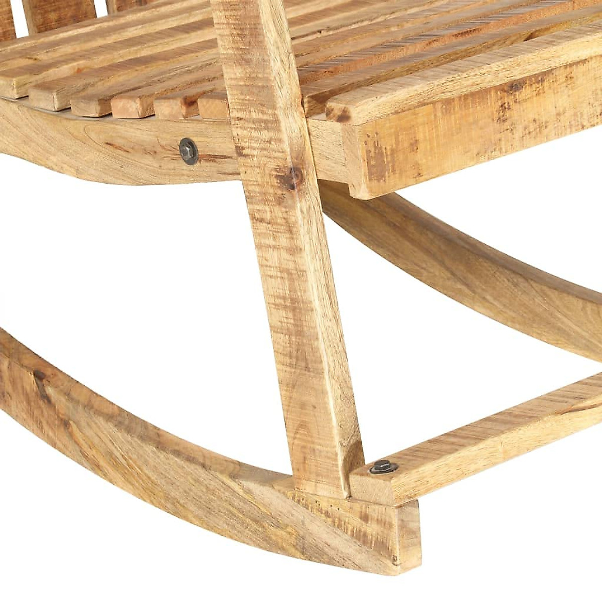 Garden Rocking Chair Solid ,Porch Chair,Patio Rocker,Pool Rocker,Relaxing Rock,TV Chair,Coffee Chair,Retro Rocking Chair,for Front Porches, Outdoor Patios, Gardens, Camping, Balconies,Mango Wood