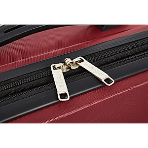 Wrangler 5 Piece Elysian Luggage and Accessories Set, Red