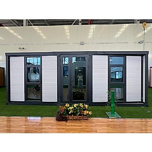 20ft,40ft Prefab Tiny Homes for Sale, Mobile Houses, Tiny Foldable House, Prefabricated House with Bathroom and Kitchen Extandable moblie House,Folding House for Living