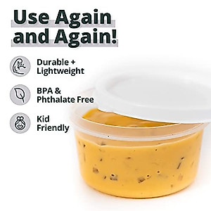 Greenco Small Food Storage Containers - 20 pcs | Plastic Food Containers with Lids | Deli Containers | Meal Prep Container | Pantry, Fridge, Kitchen Organization | Cereal, Spices, Snack Containers