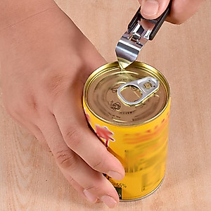 GUITU Magnetic Multifunctions Bar Tool for Camping Traveling Pull Tabs Stainless Steel Home Suplies Kitchen Gadget Can Opener Bottle Opener(1pcs)