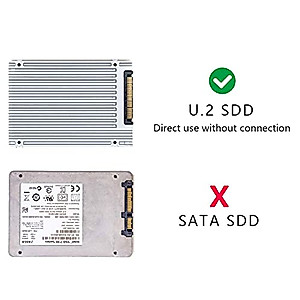 chenyang CY U.2 U2 Kit SFF-8639 to PCI-E 3.0 x4 Lane Host Adapter for Intel Motherboard & 750 NVMe PCIe SSD