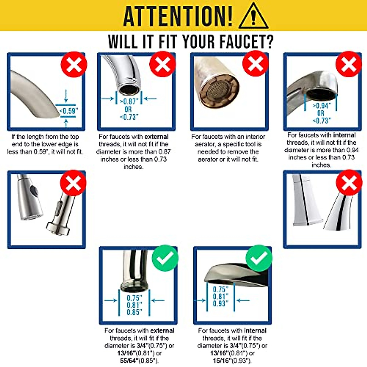 APEX EXPRT MR-2050 Dual Countertop Water Filter, Carbon and Mineral pH Alkaline Water Filter, Easy Install Faucet Water Filter - Reduces Heavy Metals, Bad Taste and Up to 99% of Chlorine - Clear