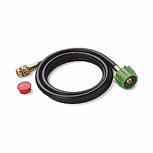 Weber Q 2000 Portable Liquid Propane Gas Grill (Titanium) Starter Bundle (2 Items)