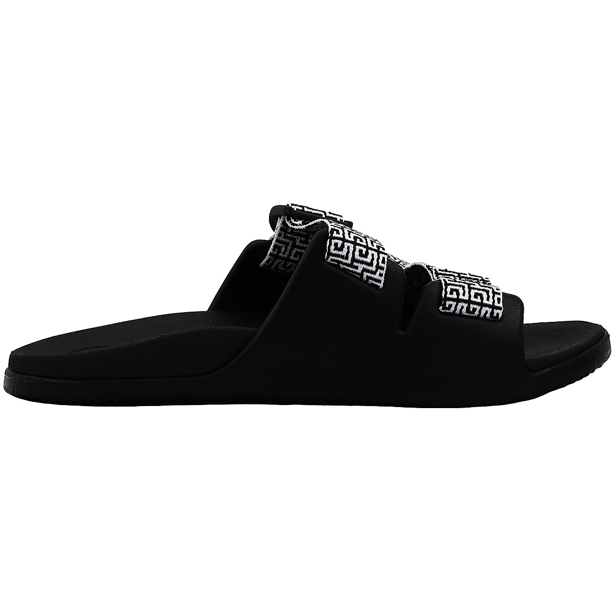 Chaco Women's Chillos Tangle Black Slide Sandal 8 M US