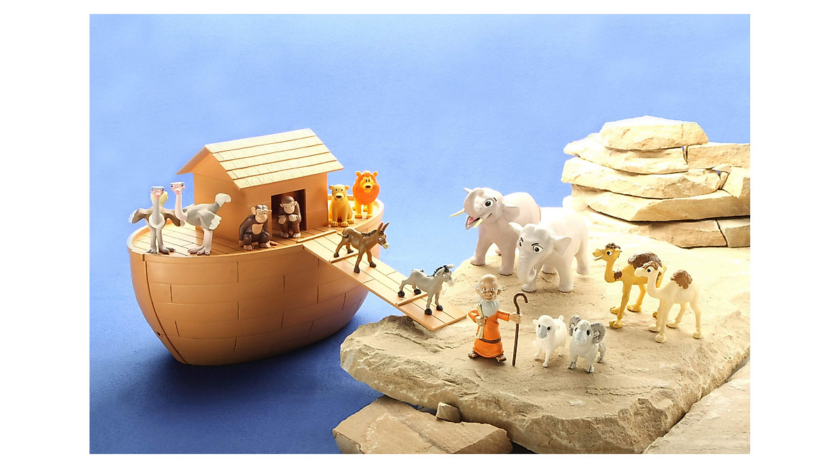 Bible Toys Noah's Ark Playset - 17 Piece Fun