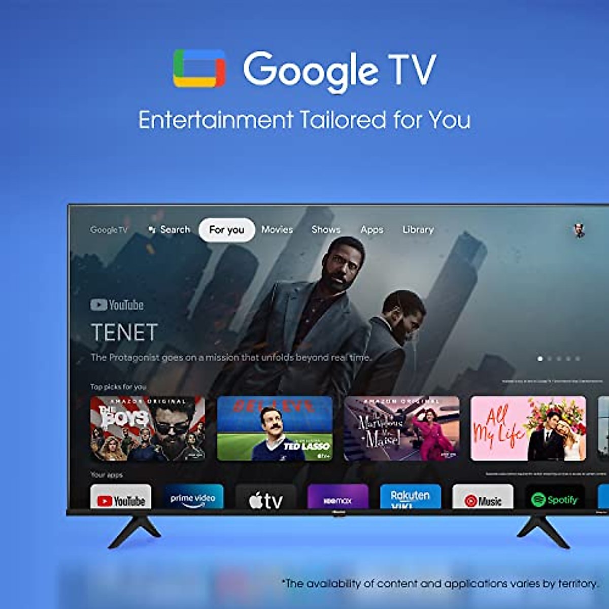 Hisense 75-Inch Class A6 Series 4K UHD Smart Google TV with Alexa Compatibility, Dolby Vision HDR, DTS Virtual X, Sports & Game Modes, Voice Remote, Chromecast Built-in (75A6H)