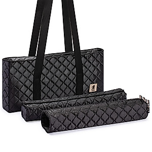 Yellow Mountain Imports Soft Case Set for American Mahjong, "Deco" (Case Only)