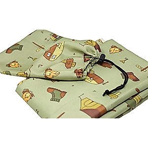 FoxCarr RV and Camping Table Cloth Will fit a 6ft or 8ft Picnic Table. Made of Polyester. This Camping Tablecloth is Washable. This Camping Accessories is for Outdoor Table Cover Product Name
