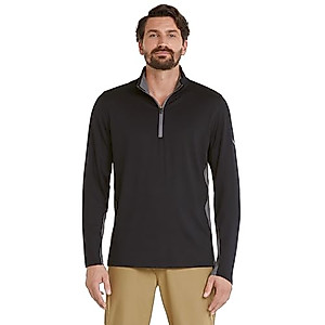 Puma Golf Men's Gamer 1/4 Zip, Puma Black, Large