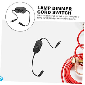 Light Modulator Outdoor Timer for Lights Single Color Led Controller Lighting & Ceiling Fans Mini Dimmer Plug Led Light Rotary Lamp to Rotate Light Bulb Appendix Plastic