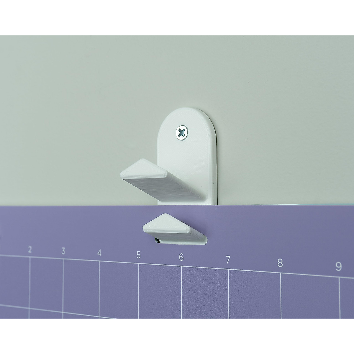 3 Pack Cutting Mat Hangers with Double Hooks (6 Hook Equivalent), Storage Holders Compatible with Cricut Explore One/Air/Air 2/Maker Cut Mats, Accessories for Cricut