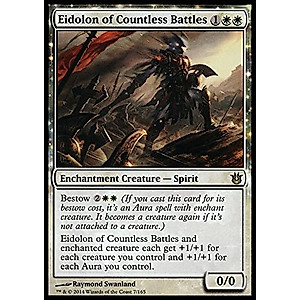Magic: The Gathering Singles Eidolon of Countless Battles (7) Born of The Gods, White, BNG7