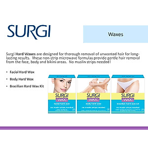 Surgi-Care Surgi-Wax Brazilian Wax Kit - 4.125 oz (Model: SU004)