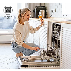 Wheat Straw Dinnerware Sets for 4 Lightweight & Unbreakable Dishes Microwave & Dishwasher Safe Perfect for Camping, Picnic, RV, Dorm Plates, Cups and Bowls (Beige, 24pc Set)