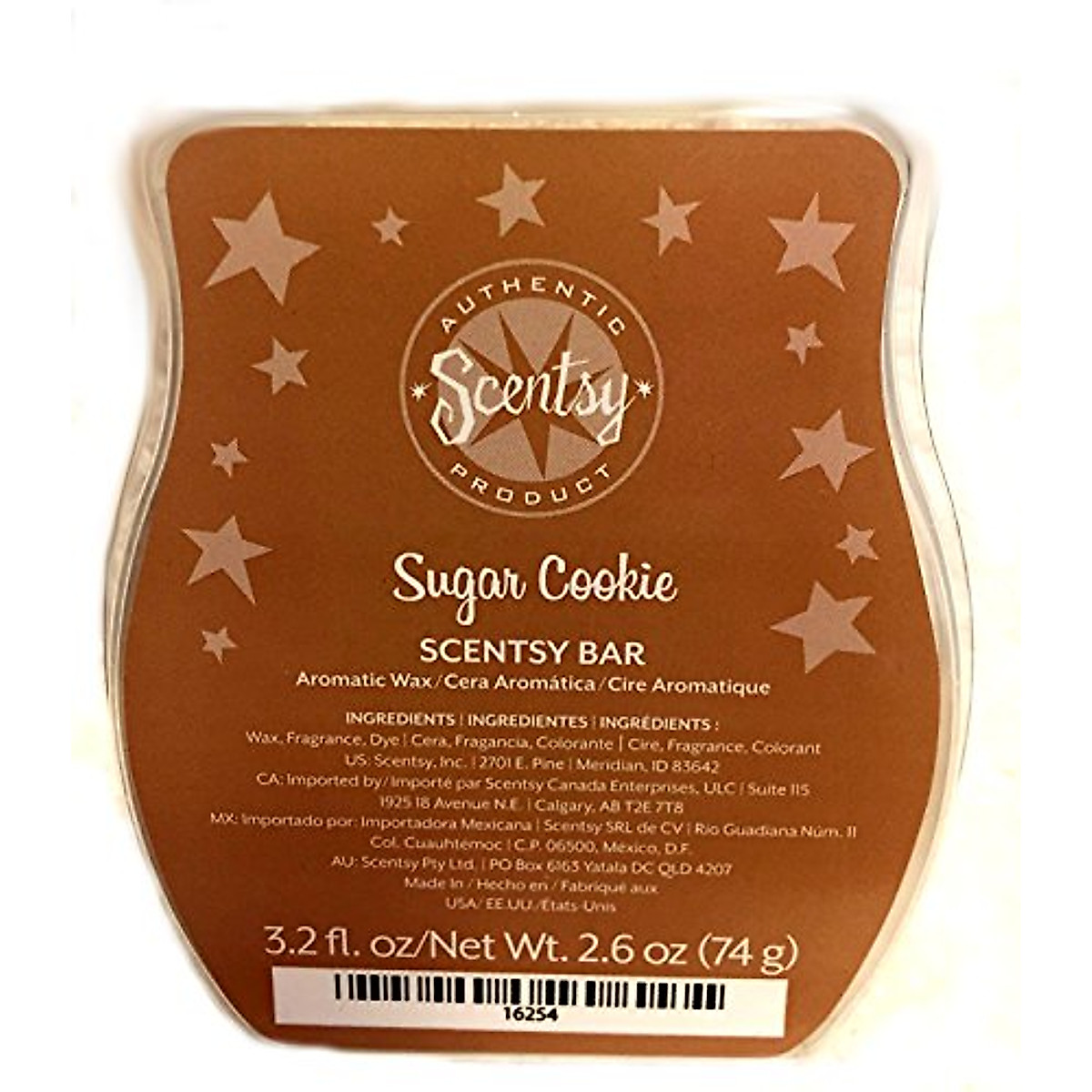 Scentsy Sugar Cookie Wickless Candle Tart Warmer Wax, 3.2 fl. oz, 2 Ounce