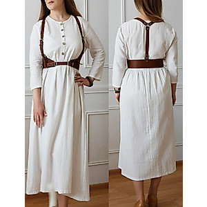 Leather Harness Belt Women Gothic Accessories Body Chain Belt Rave Halloween for Dresses