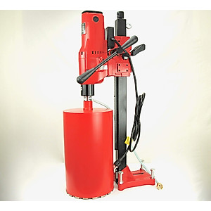 NEW BLUEROCK® 10Z1 CORE DRILL 2 SPEED W/STAND CONCRETE CORING - 1"-10" BIT SET PACKAGE DEAL!