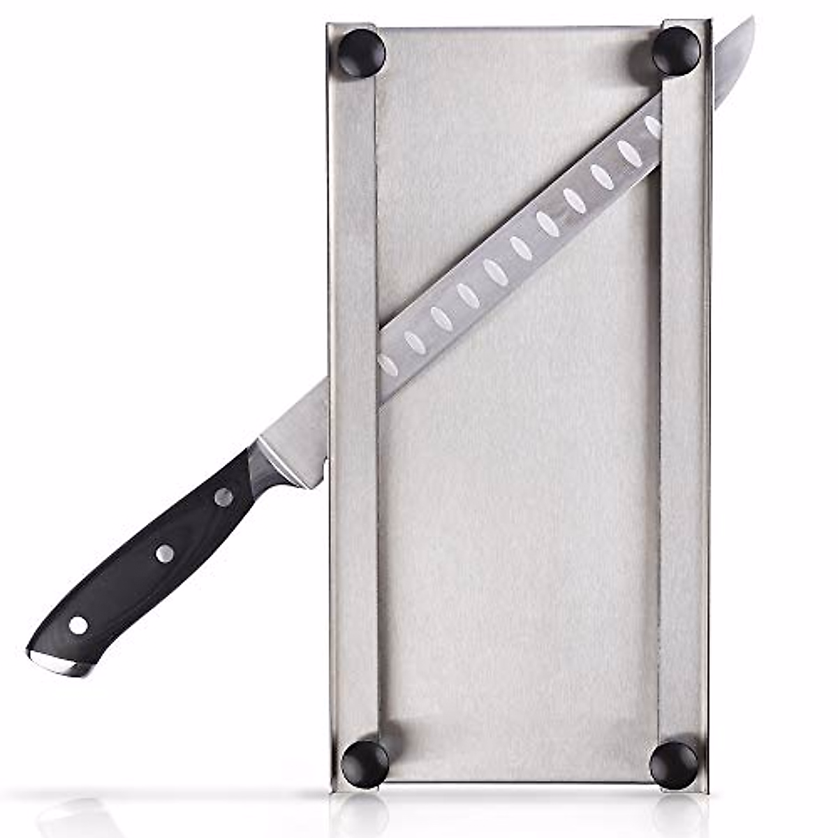 shop-ezy Meat slicer Stainless Steel Jerky Maker Cutting Board With 10-Inch Professional Slicing and Carving Knife