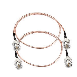 Superbat 3G SDI Cable BNC Cable 75 ohm 50cm for Cameras Monitor Vedio Recorder BMCC Video Equipment Supports HD-SDI 3G-SDI 4K 8K SDI Video Cable 2Pcs