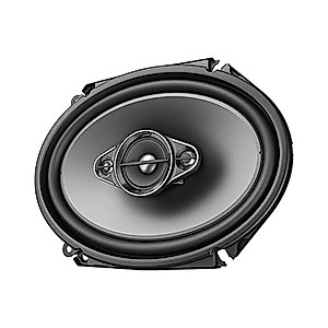 PIONEER TS-A682F A Series 6" x 8" 4-Way, 350 W Max Power, Carbon/Mica-Reinforced IMPP Cone, 11mm Tweeter and 11mm Super Tweeter and 1-5/8" Cone Midrange - Coaxial Speakers (Pair)