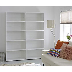 d-c-fix Decorative Self-Adhesive Film, Glossy White, 26" x 78" Roll, 2-Pack