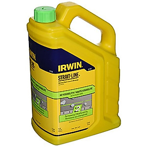 IRWIN STRAIT-LINE Marking Chalk, Standard, Fluorescent Green, 5 lbs (65106)