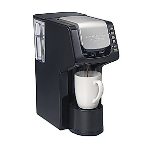 Hamilton Beach Gen 4 FlexBrew Single-Serve Coffee Maker with Removable Reservoir, Compatible with Pod Packs and Grounds, 50 oz, 4 Fast Brewing Options, Black