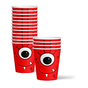 Mighty Monster Birthday Party Supplies Set Plates Napkins Cups Tableware Kit for 16