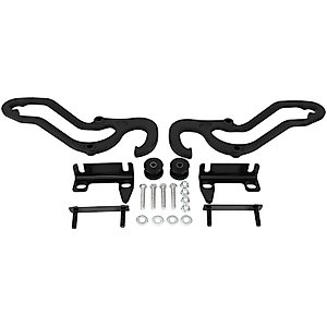 SCITOO Heavy Duty Front Tow Hooks Compatible with 2009-2010 for Dodge for Ram 1500, 2011-2019 for Ram 1500 Replace 82210967 68196982AA,Black