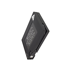 Apricorn 2TB Aegis Padlock Fortress FIPS 140-2 Level 2 Validated 256-Bit Encrypted USB 3.0 Hard Drive with PIN Access (A25-3PL256-2000F)