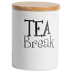 DII Kitchen Accessories Retro Collection, Ceramics, Canister Set, White, 3 Piece