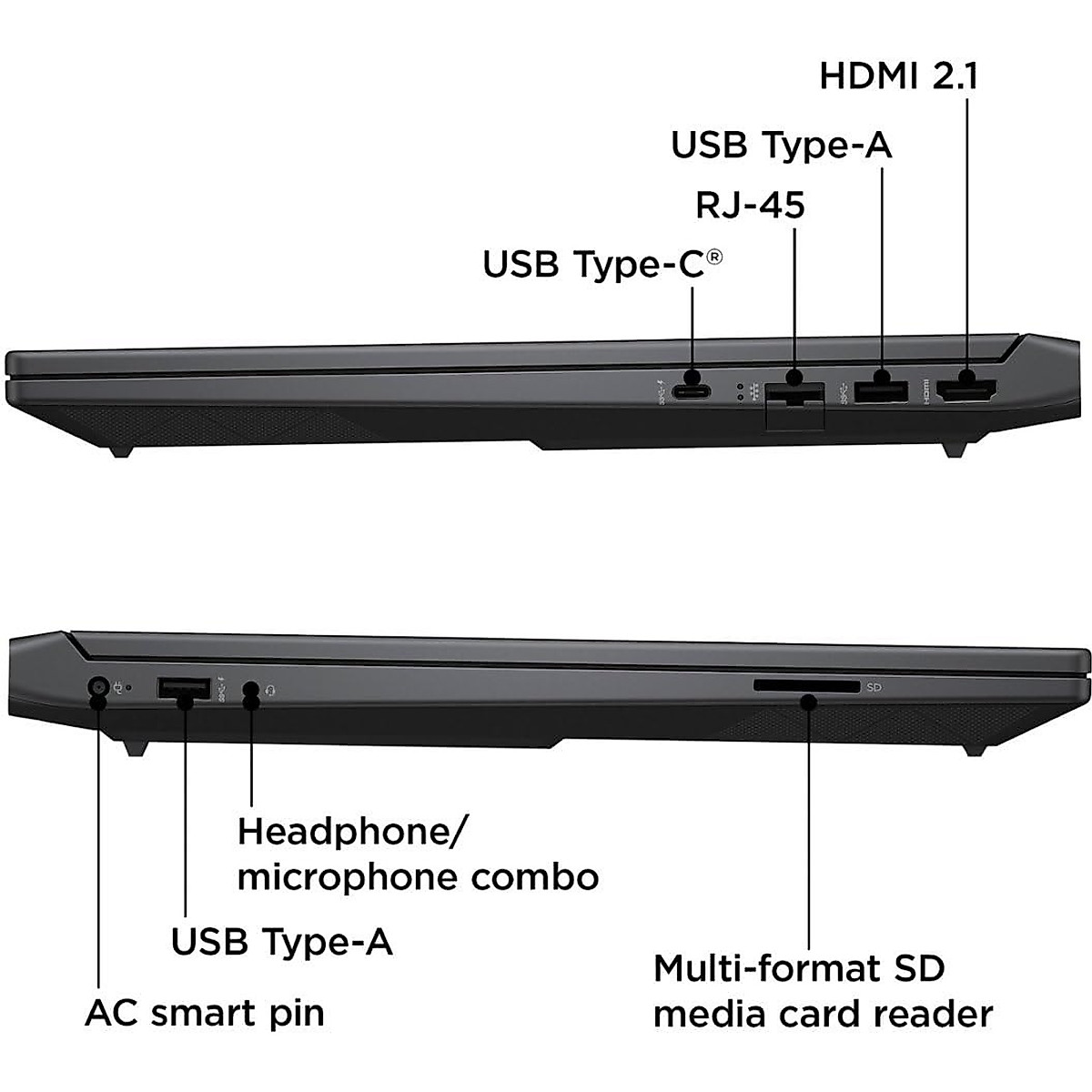 HP Victus 15.6" FHD 144Hz Gaming Laptop, AMD Ryzen 5 7535HS, 32GB DDR5 RAM, 1TB NVMe SSD, NVIDIA GeForce RTX 2050, Backlit Keyboard, WiFi 6, RJ-45, HDMI, Windows 11