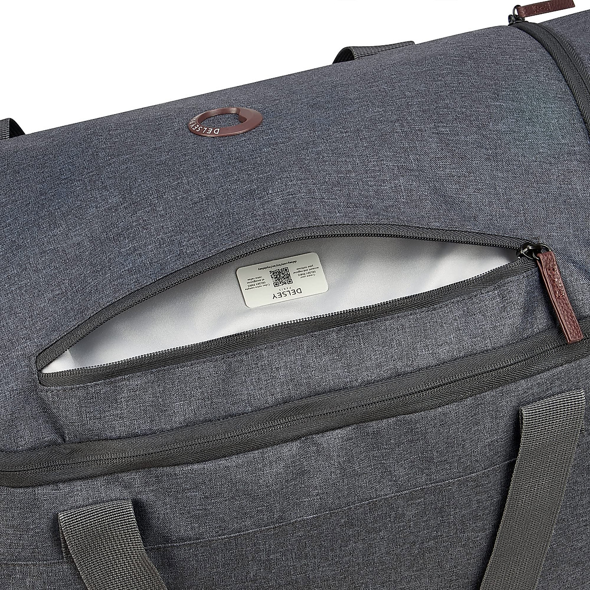 DELSEY PARIS Maubert 2.0 Carry On Duffle Bag, 20 Inch Anthracite