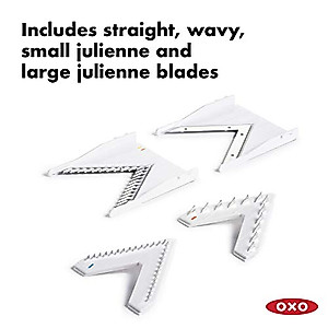 OXO Good Grips V-Blade Mandoline Slicer, White