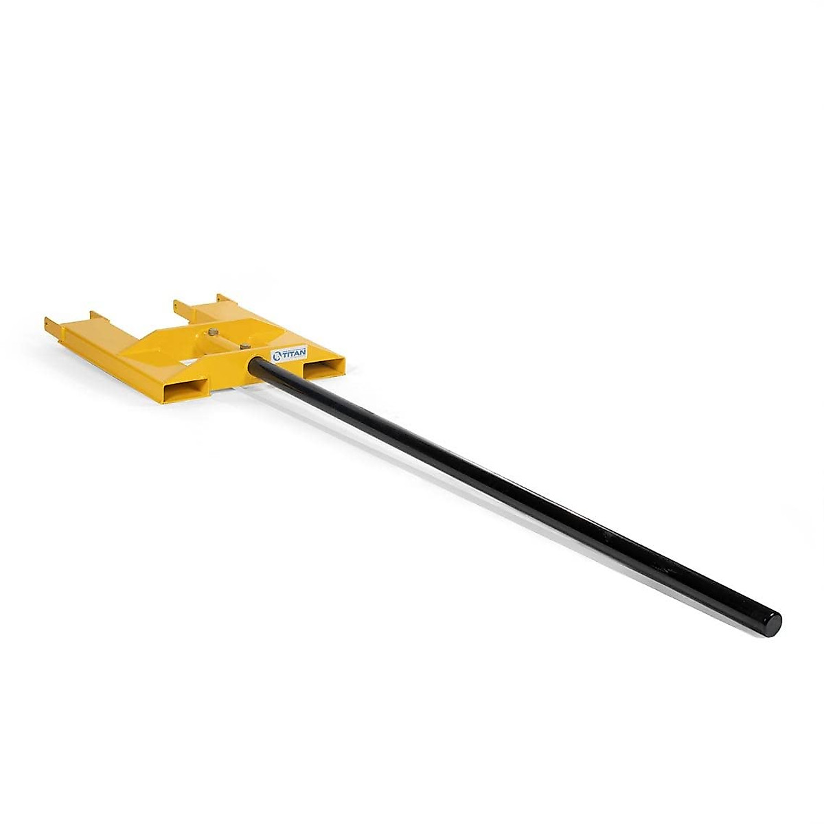 Titan Attachments 9 FT Carpet Pole Attachment, Fork Mounted Rug/Carpet Pole, 2,000 LB Capacity, 108-in x 2.75-in