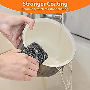 MOOSUM Electric Rice Cooker with One Touch for Asian Japanese Sushi Rice, 3-cup Uncooked/6-cup Cooked, Fast&Convenient Cooker with Ceramic Nonstick inner pot, Stainless Steel Housing and Auto Warmer