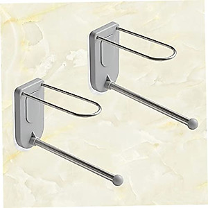Zerodeko 2 Pcs Purse Hooks Clothes Clothes Hanger Organizer Cloth Hanger Holder Hanger Storage Shelf Holders pegs Stainless Steel Hanger Rack Metal Hangers Clothespin Hanging