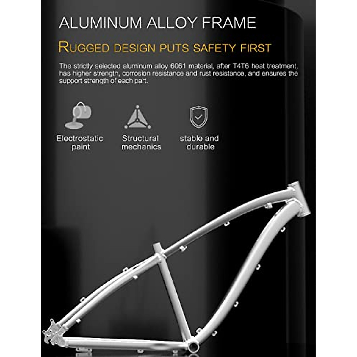 GOGOBEST 26" Fat Tire Electric Bike GF700,1000W Dual Motor 48V 17.5AH Electric Mountain Bike 31 MPH Dirt Ebike for Adults Shimano 7-Speed 3 Riding Modes (Yellow)