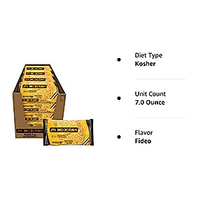 La Moderna Fideo Pasta, Noodles, Durum Wheat, Protein, Fiber, Vitamins, 7 Oz, Pack of 20
